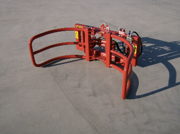 Bale grabbers for round and square bales - Kemp Machines